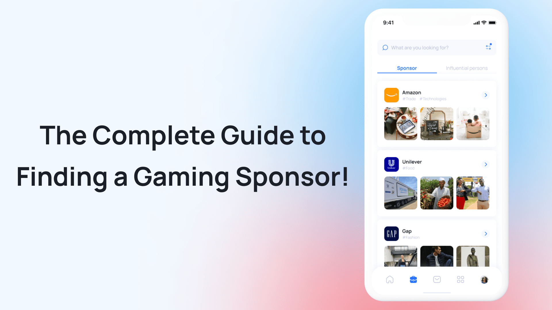 How To Find a Gaming Sponsor